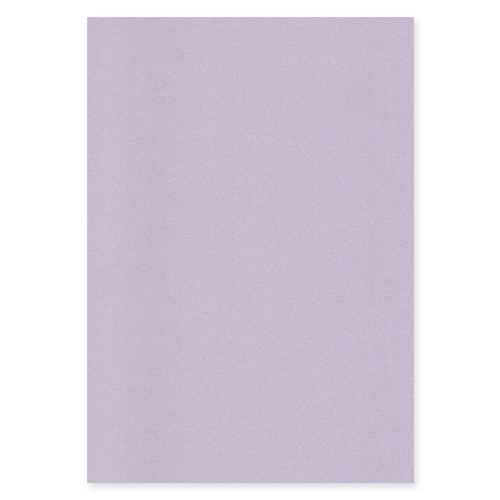 A5 PEARLESCENT LAVENDER CARD